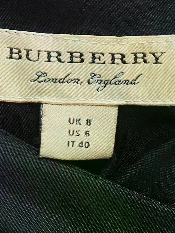 Burberry Patchwork Silk Dress