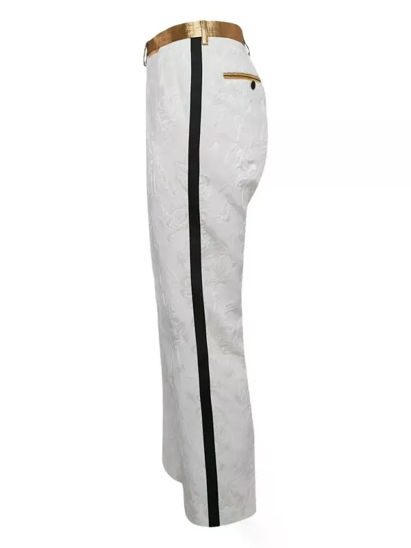 Dolce & Gabbana Rose-jacquard Trousers