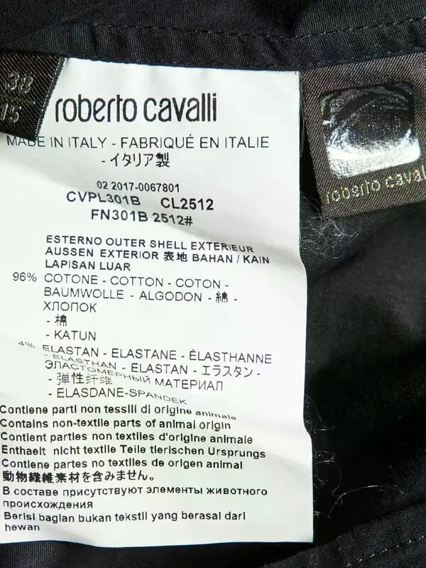 Roberto Cavalli Pre-owned Logo-patch Shirt