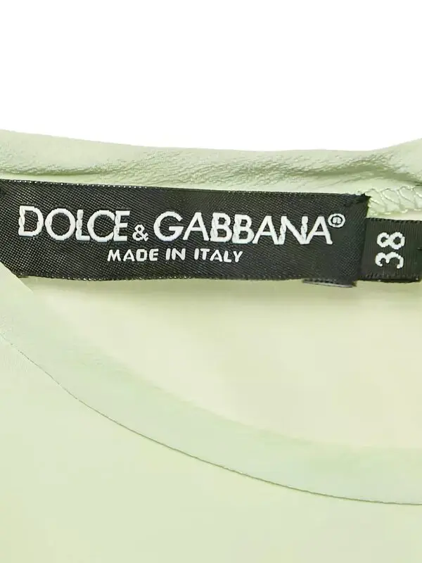 Dolce & Gabbana Sleeveless Silk Top