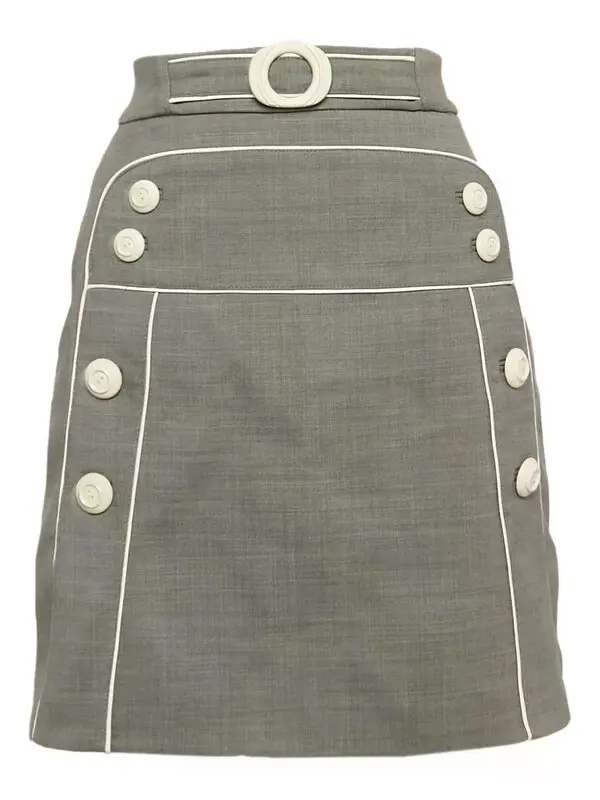 Elisabetta Franchi High-rise A-line Skirt