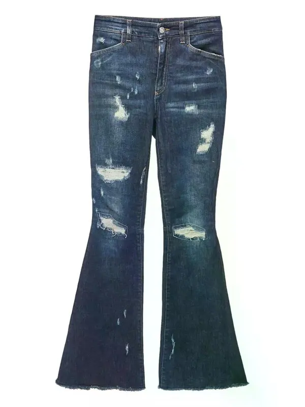 Dolce & Gabbana Distressed Flared Jeans