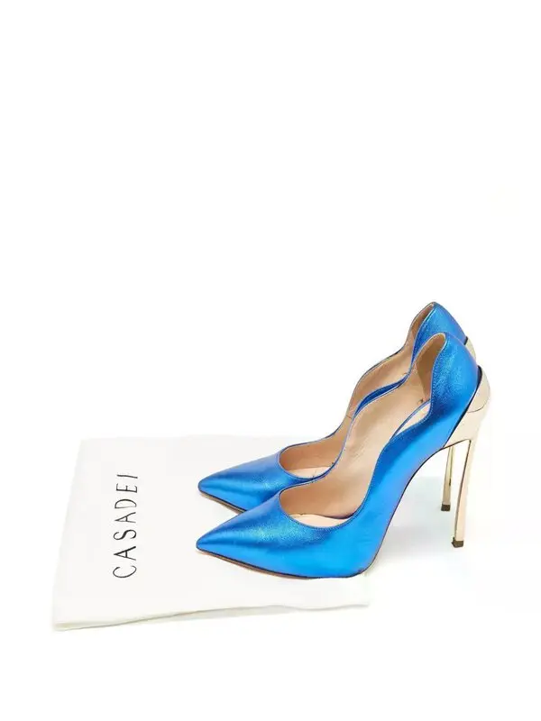 Casadei 115mm Leather Pumps