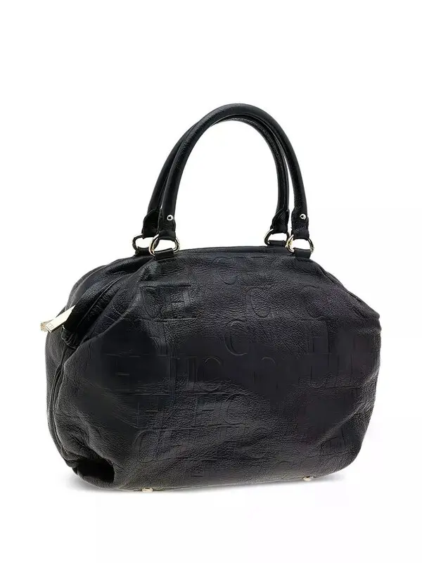 Carolina Herrera Debossed Logo-pattern Tote Bag