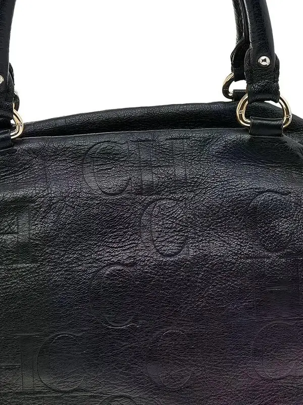 Carolina Herrera Debossed Logo-pattern Tote Bag