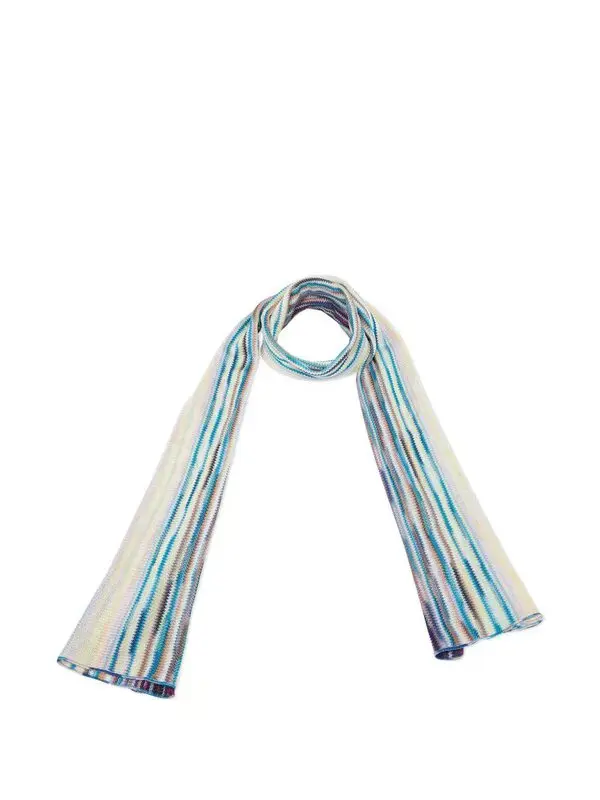 Missoni Striped Knit Scarf