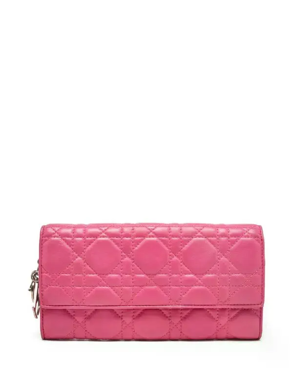 Dior Lady Wallet - Pink