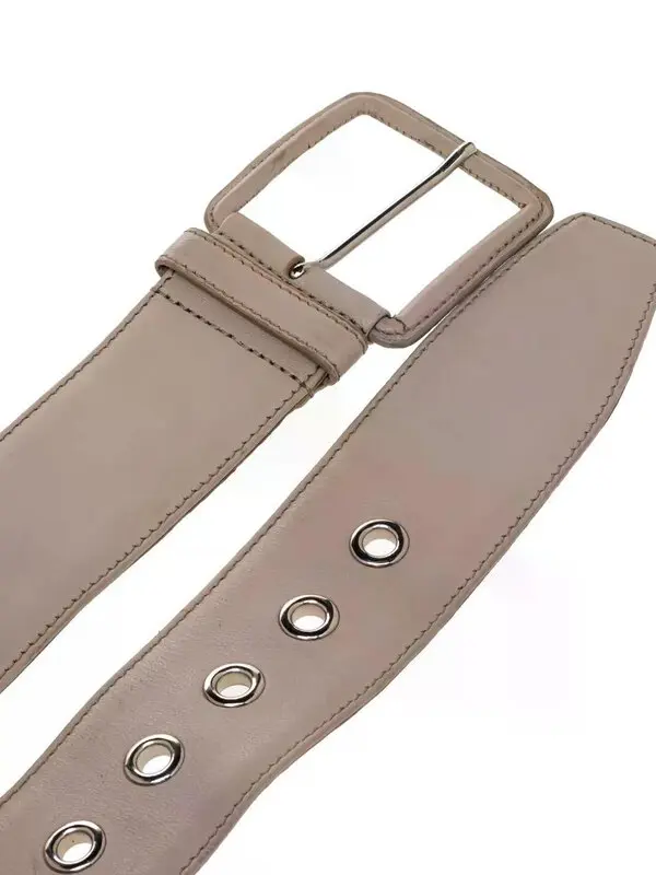 Miu Miu Leather Embellished Belt