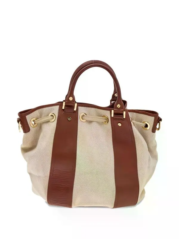 Tory Burch Gwendolyn Striped Canvas Tote Bag