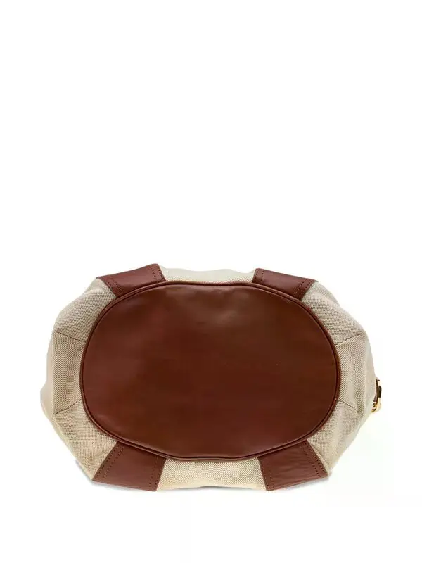Tory Burch Gwendolyn Striped Canvas Tote Bag