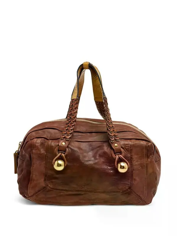 Chloé Braided-handle Leather Shoulder Bag