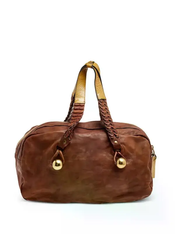 Chloé Braided-handle Leather Shoulder Bag