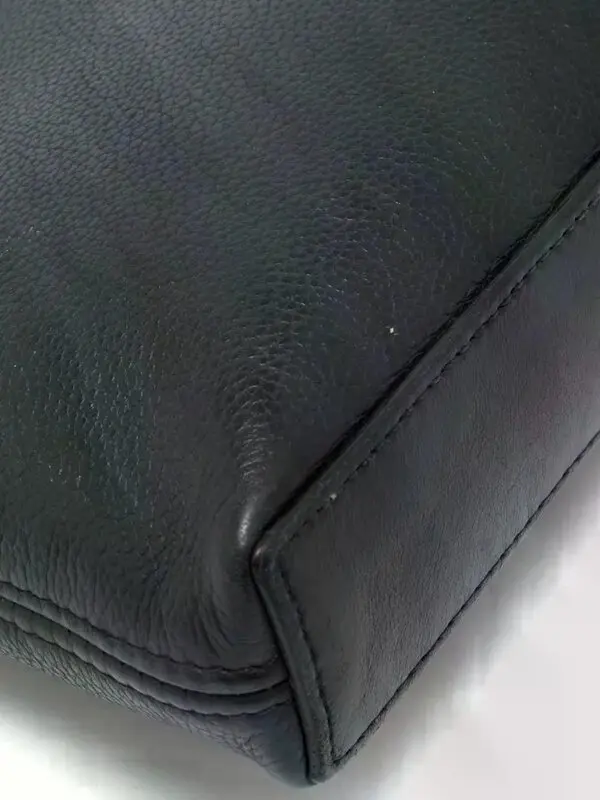 LOUIS VUITTON Takeoff Leather Zip Pouch