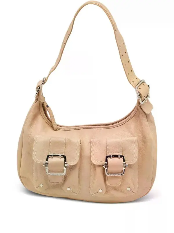 Longchamp Leather Buckle-detail Shoulder Bag