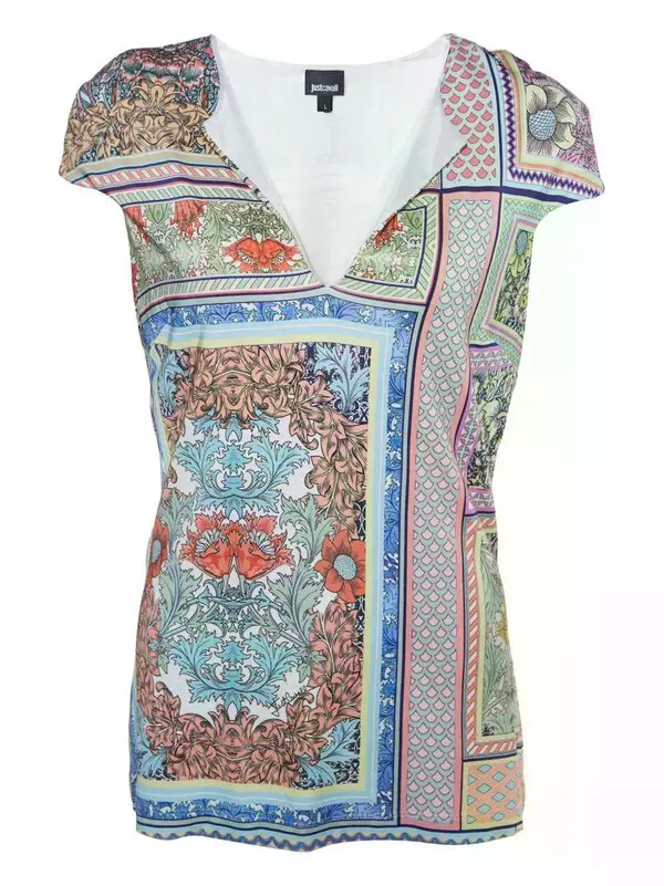 Just Cavalli Floral-print Blouse