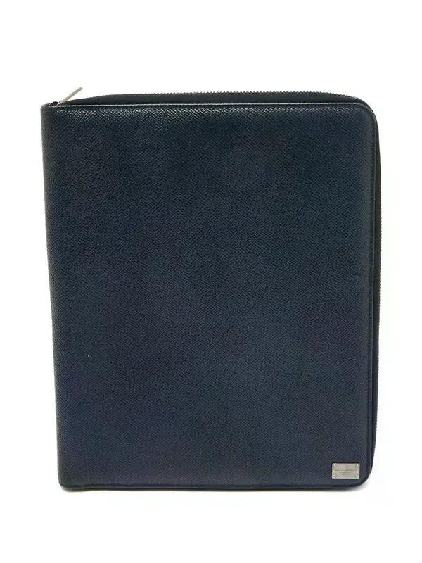 Dolce & Gabbana Leather Business Organizer - Blue
