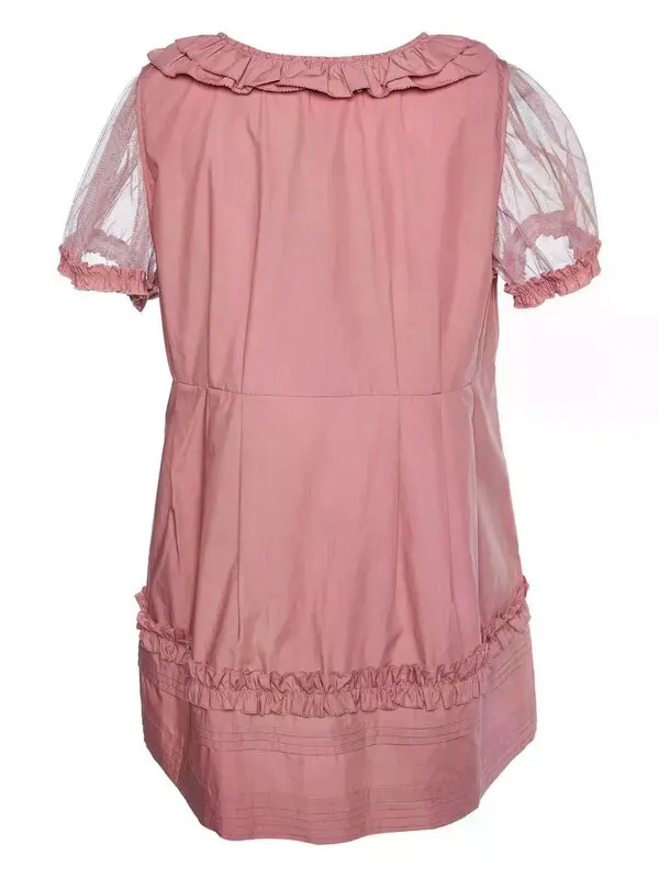 Moschino Ruffled Cotton Top