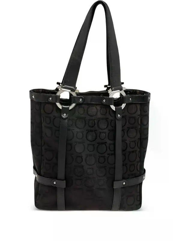FERRAGAMO Logo-patterned Tote Bag