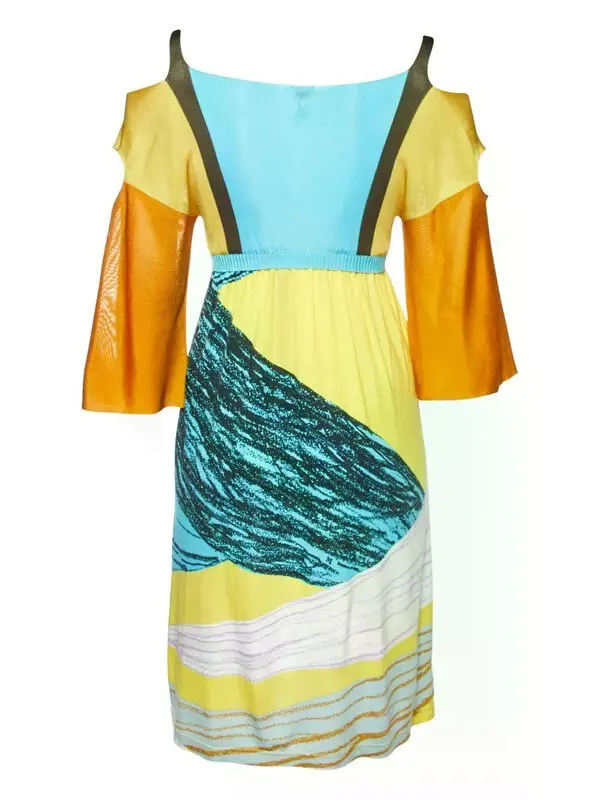 Missoni Colour-block Cut-out Dress