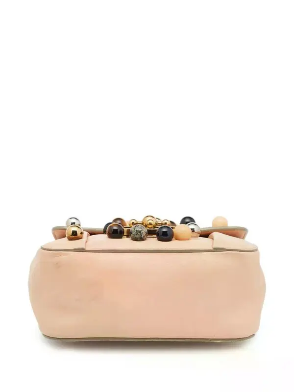Chloé Elsie Leather Embellished Shoulder Bag