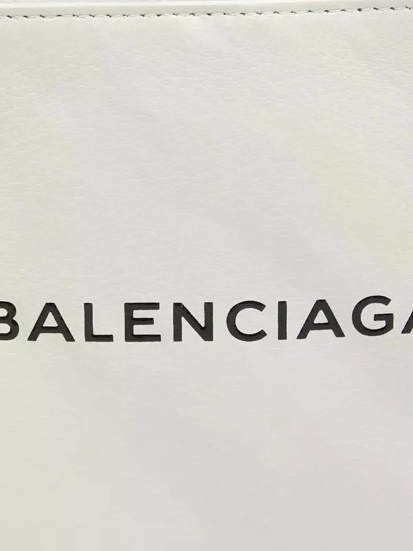 Balenciaga Zipped Leather Pouch