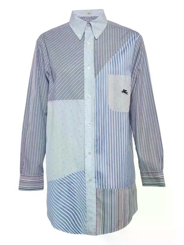 Etro Stripe Patchwork Shirt