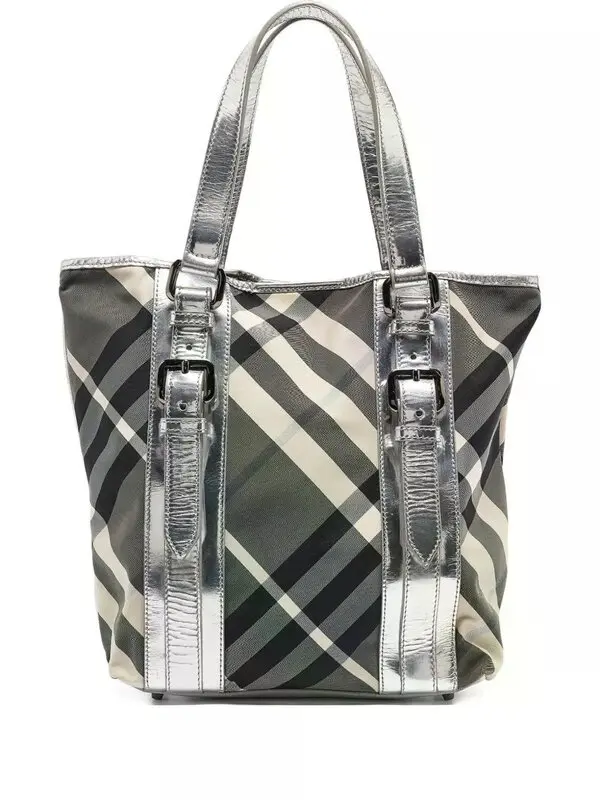 Burberry Victoria Tote - Grey