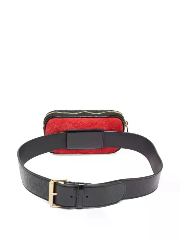 Gucci Suede Panelled Belt Bag