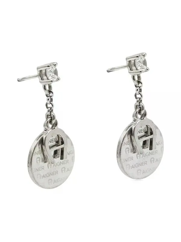 AIGNER Crystal Drop Earrings