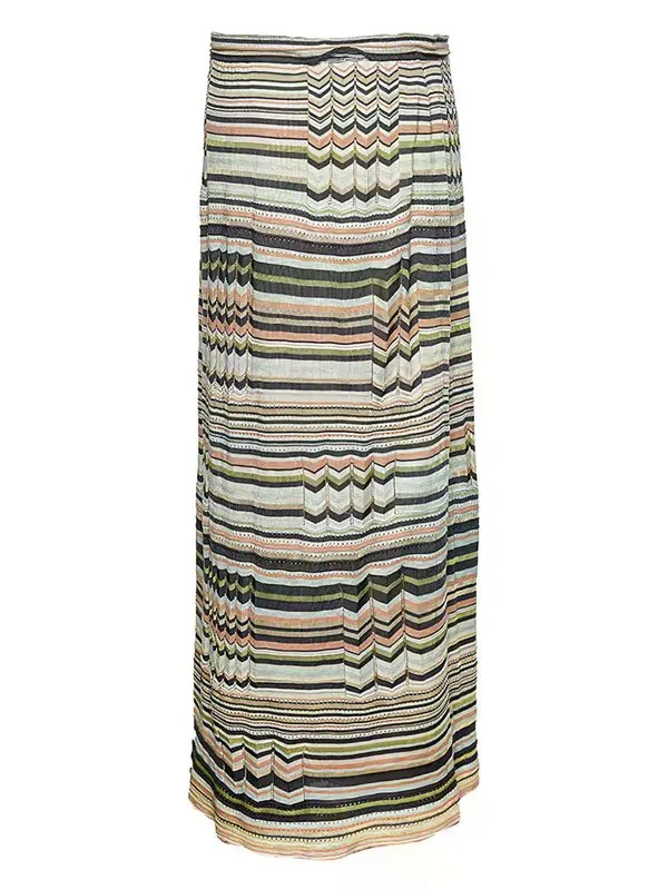 Missoni Zigzag-knit Maxi Skirt