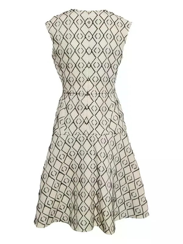 Carolina Herrera Geometric-pattern A-line Dress