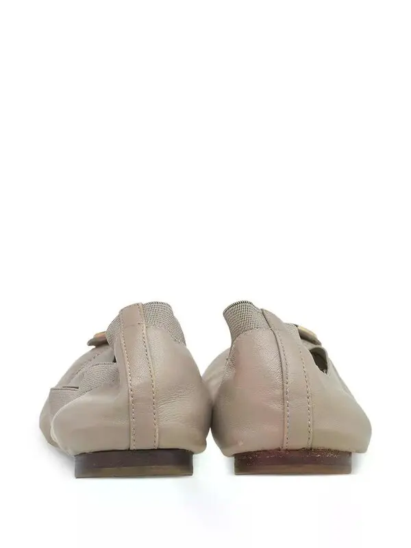 Tory Burch Logo Plaque Ballet Flats