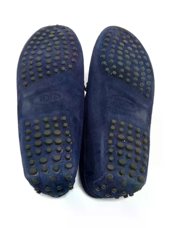 TOD'S Studded Suede Loafers