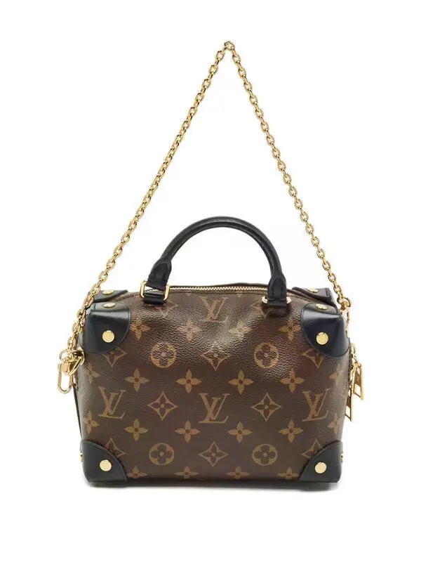 LOUIS VUITTON Monogram Petite Malle Bag