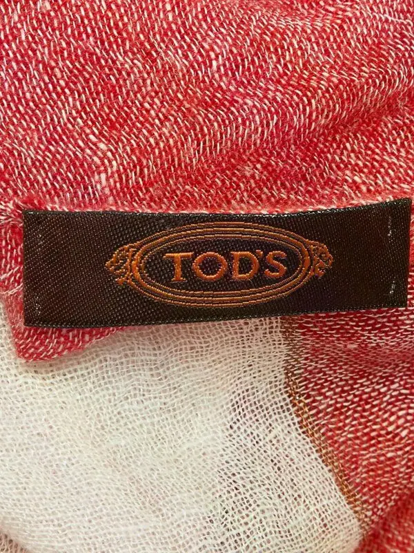 TOD'S Striped Scarf