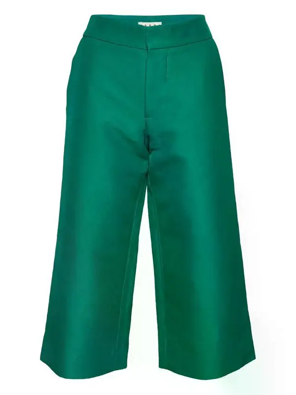 Marni Wide-leg Cropped Trousers