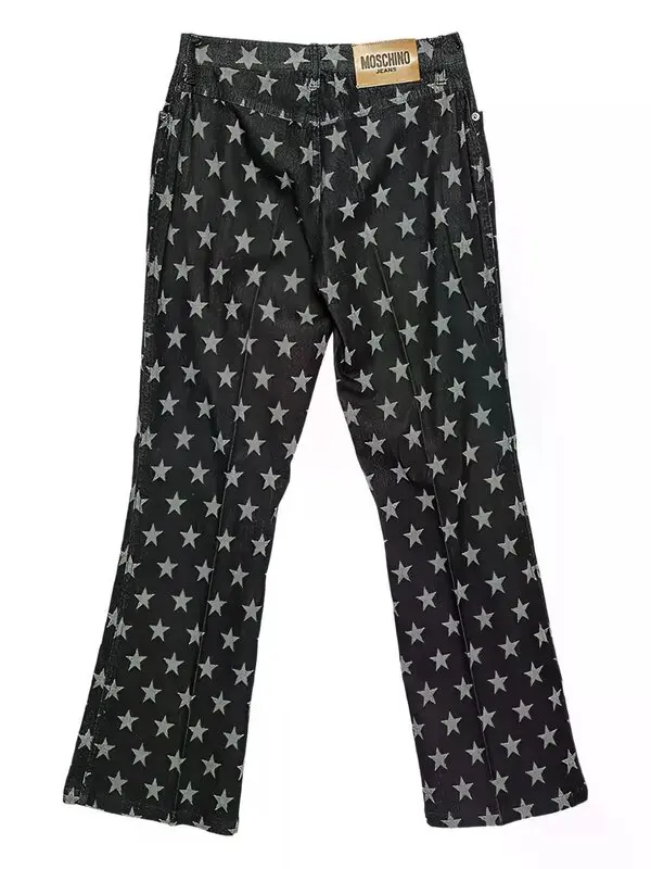 Moschino Star-print Flared Trousers