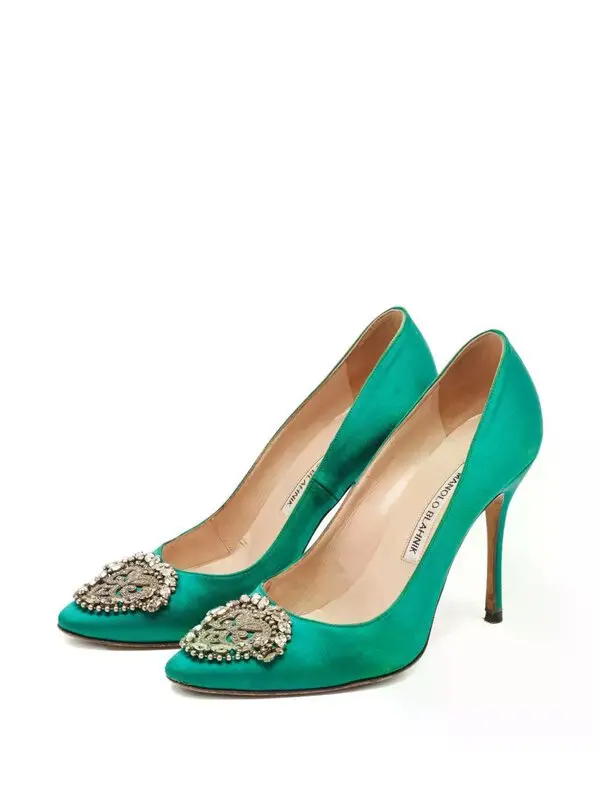 Manolo Blahnik Jewel-embellishment Pumps