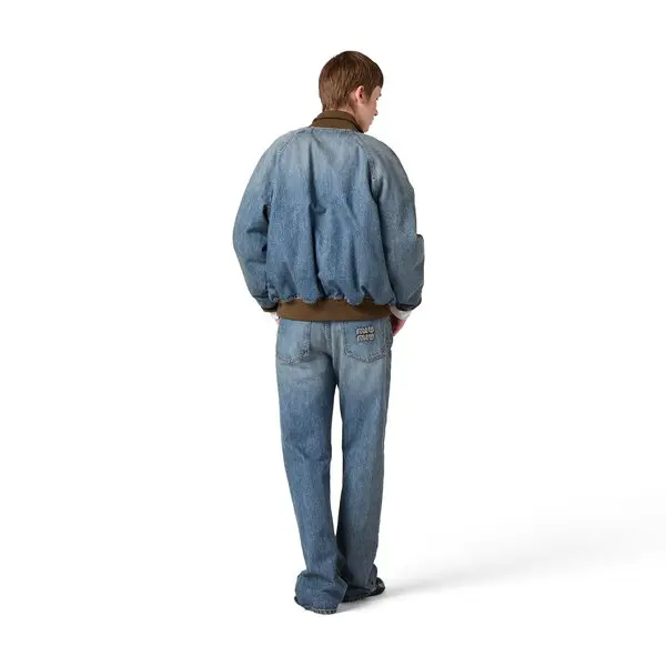 Miu Miu Regular Fit Denim Trousers
