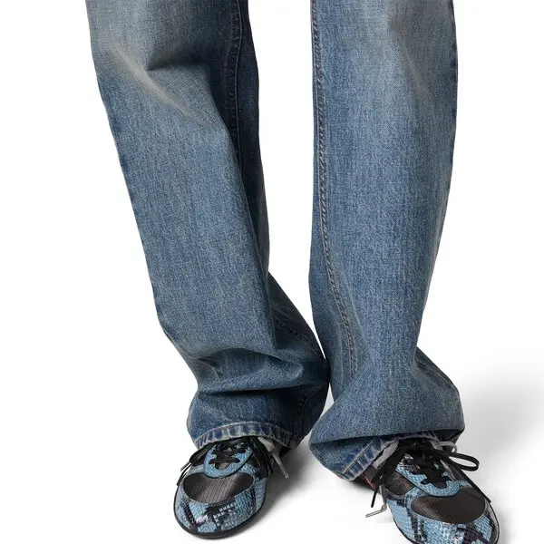Miu Miu Regular Fit Denim Trousers