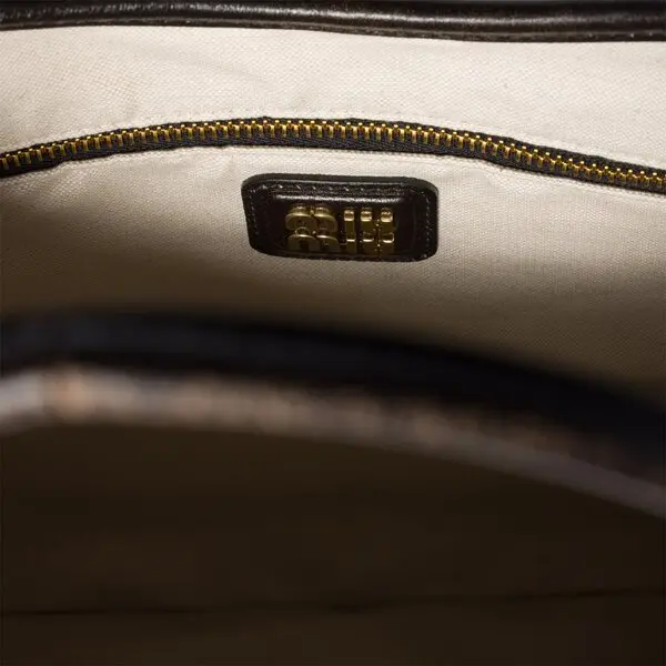 Miu Miu Ivy Leather Tote