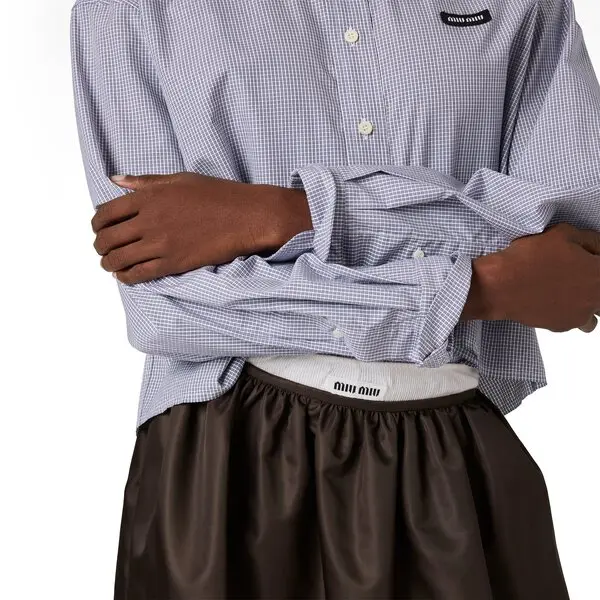 Miu Miu Poplin Shirt
