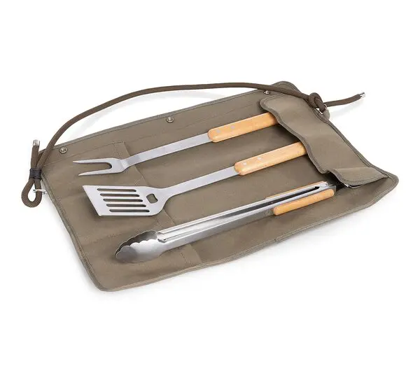 Legacy Bbq Roll Up 3 Piece Set