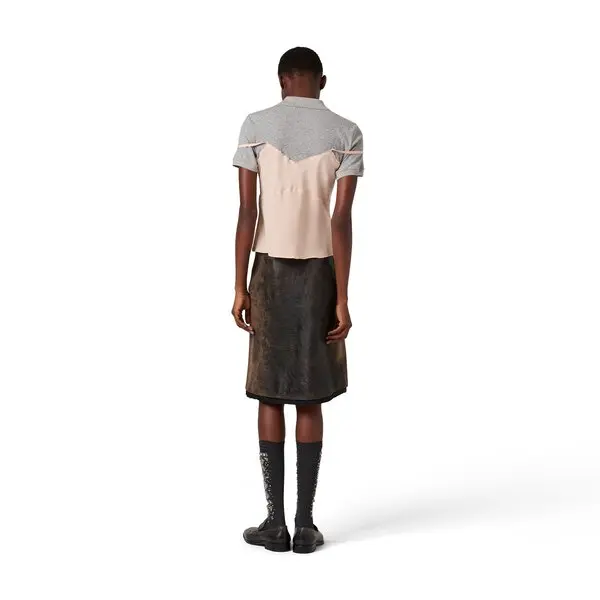 Miu Miu Marocain Crepe Top