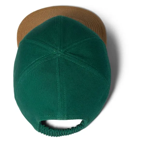 Miu Miu Drill Baseball Cap - Billiard/cork
