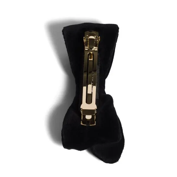 Miu Miu Velvet Bow Hair Clip