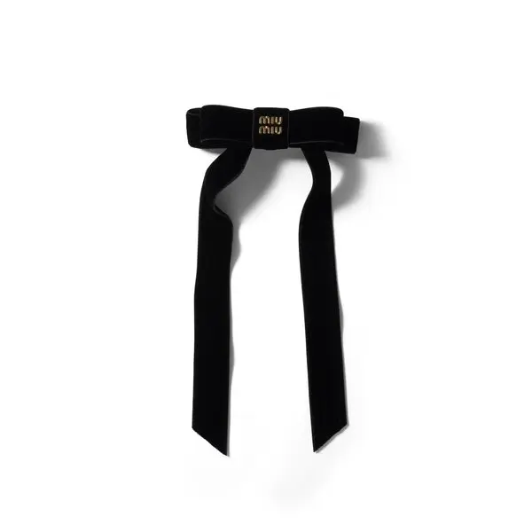 Miu Miu Velvet Hair Clip