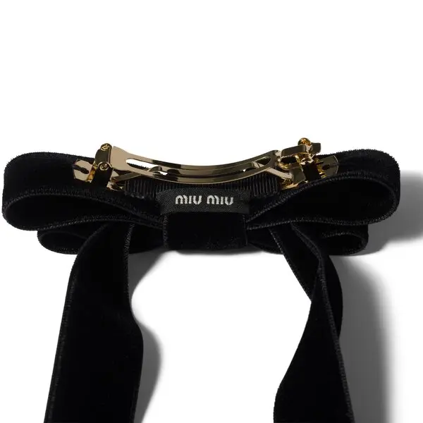 Miu Miu Velvet Hair Clip