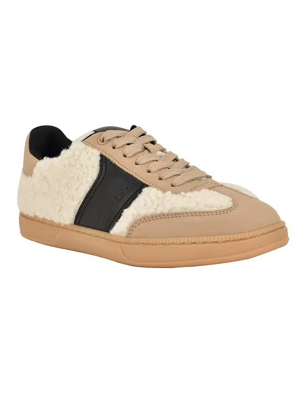 Calvin Klein Nhova Round-toe Sherpa Sneakers