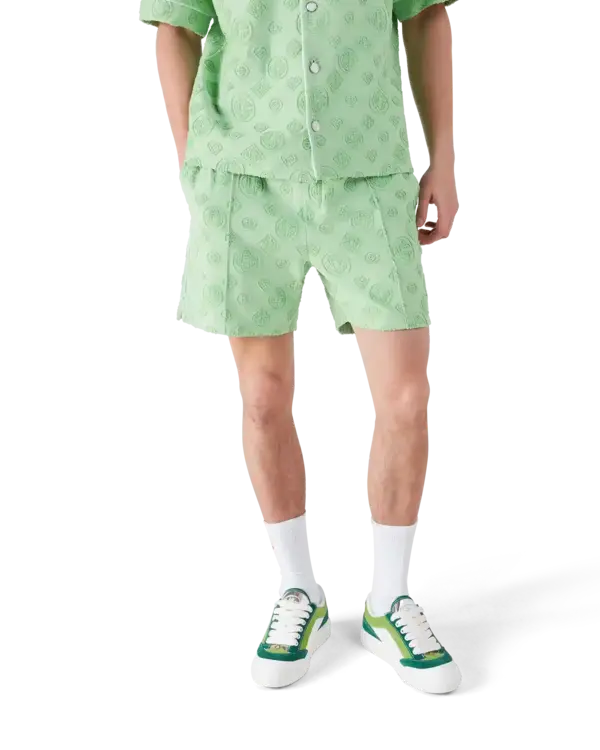 Casablanca Towelling Monogram Shorts